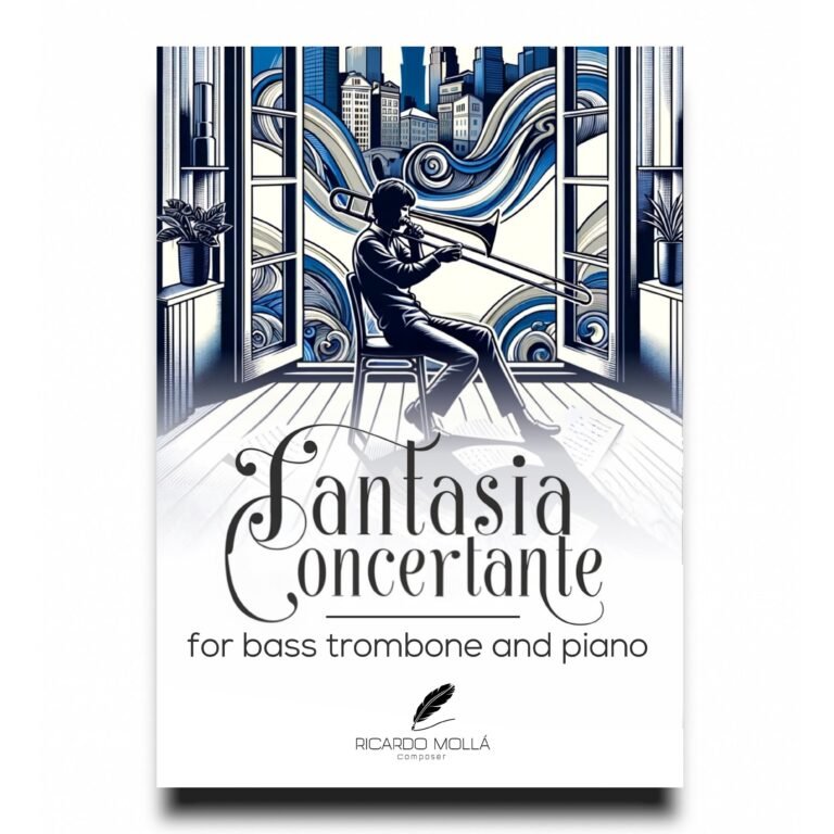 Fantasia Concertante for bass trombone and piano - ricardo molla